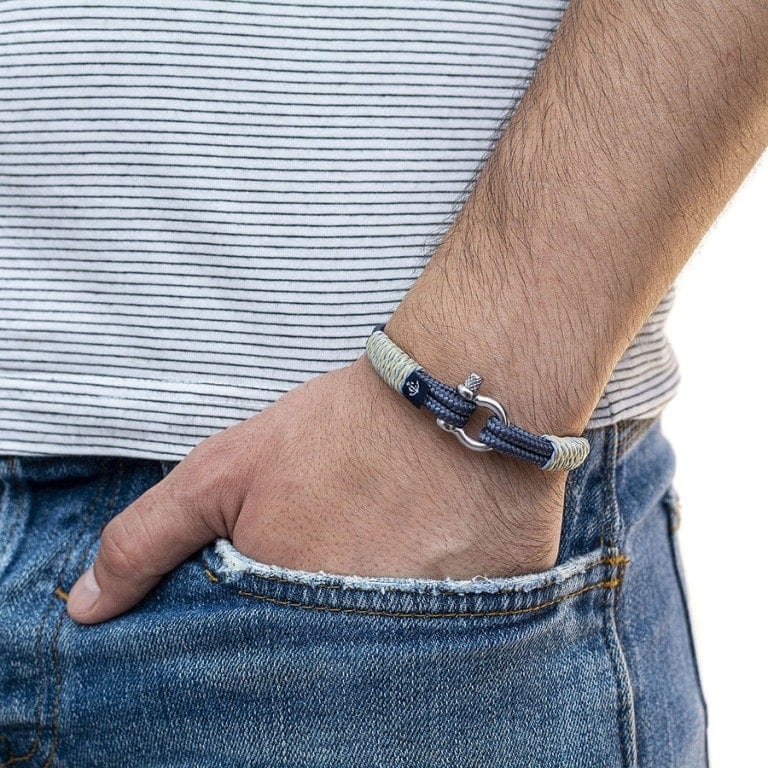 Купить Тонкий серый браслет для мужчин и женщин — № 822 Москва, Питер ...
